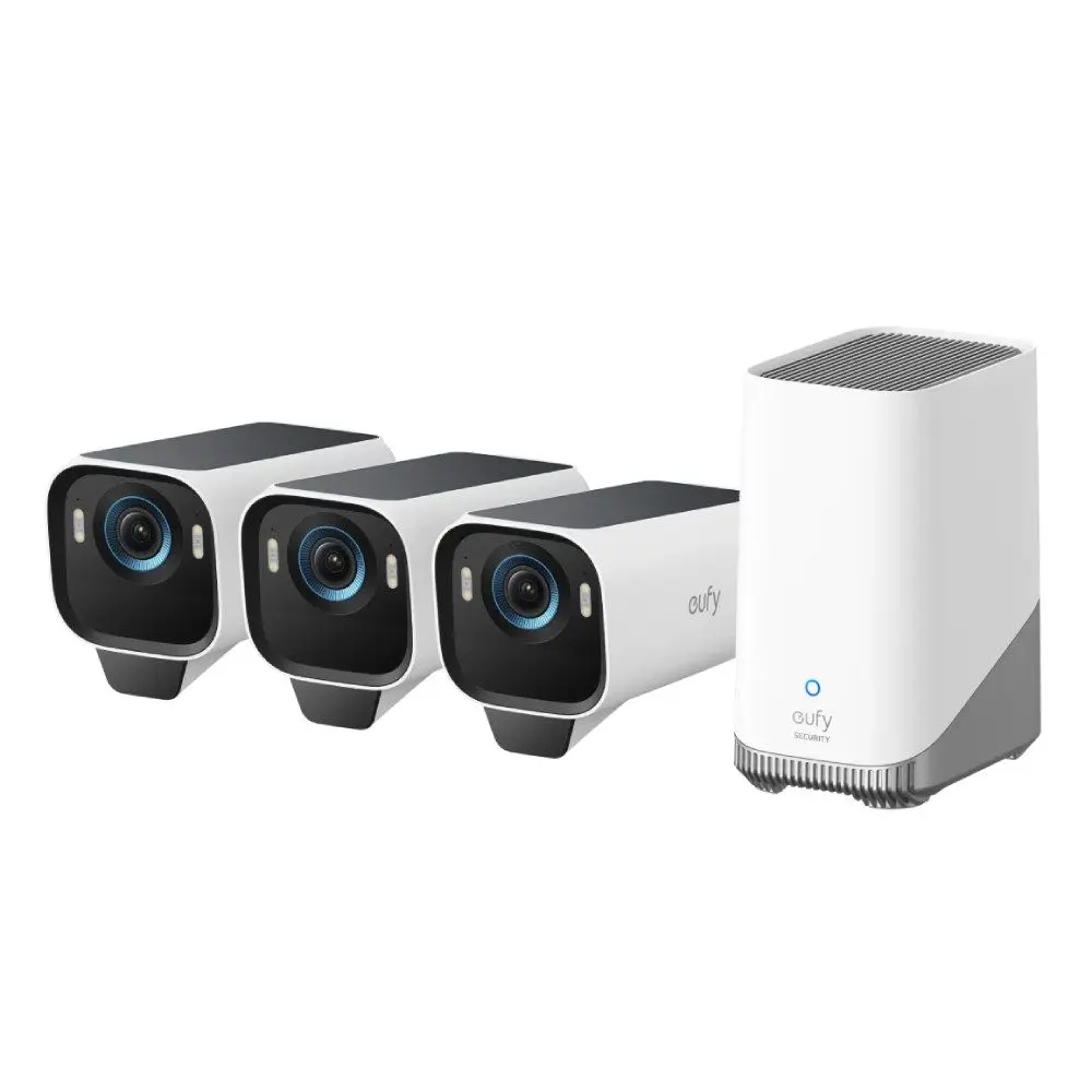 EUFY eufyCam S3 Pro 3-Cam Kit