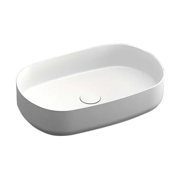 Infinity nadgradni lavabo 55cm white