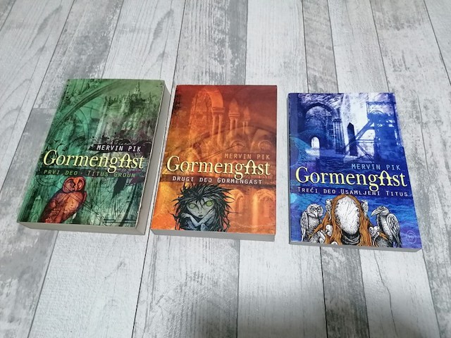MERVIN PIK Gormengast 1-3 (komplet)
