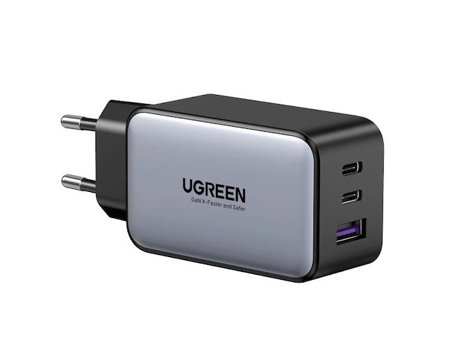 UGREEN X553 Nexode GAN punjač 65W 2 x USB-C 1 X USB-A!