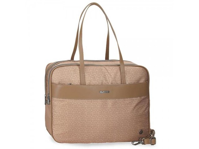Poslovna laptop torba sa dve pregrade El Potro Luna beige 53666