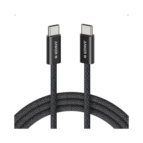 Anker Zolo USB tip-C kabl M/M 1.8m, za Apple, super brzo punjenje 240W/480Mbps, pleteni, crni