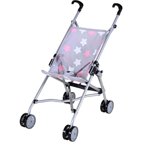 Knorr Toys Kolica Sim Star grey pink