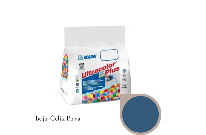 Mapei -Ultracolor Plus 169- Čelik plava -2kg fug masa - 60016928A