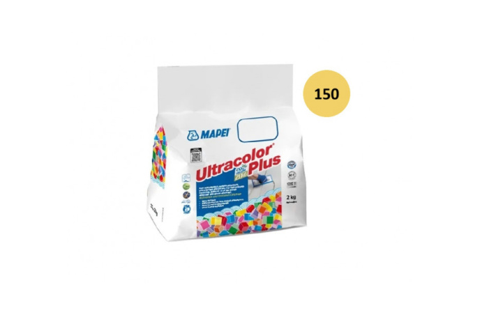 Mapei -Ultracolor Plus 150- Žuta -2kg fug masa - 6015028A