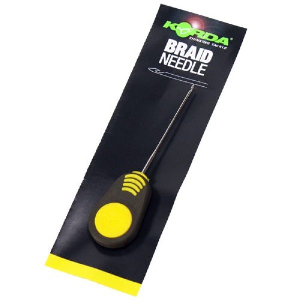 Igla za montažu Korda Braid Hair Needle 7cm Yellow