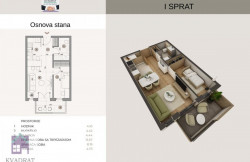 Stan u izgradnji, 39 m² – Rvati - 66.300€ + PDV