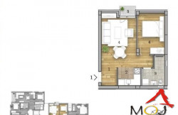 Stan,NOVI SAD,TELEP,kv: 39, € 116400, ID: 1031489