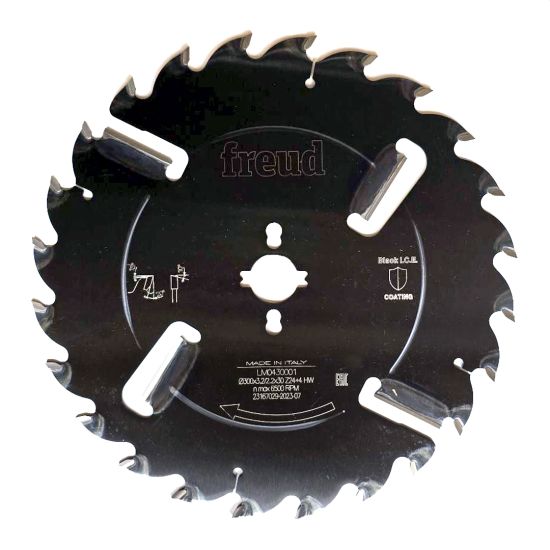 List testere za drvo sa čistačima za višelisni cirkular 300x3,2x30mm 24+4T Freud LM0430001