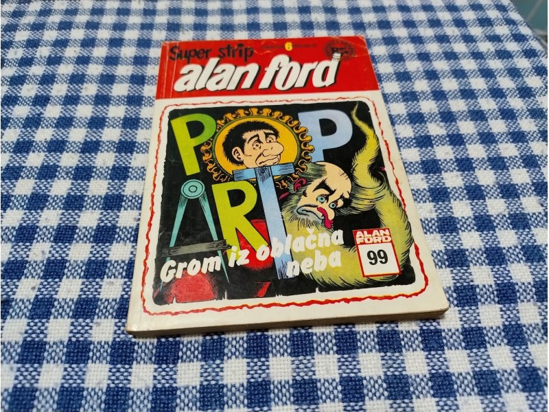 ALAN FORD BROJ 99 POP ART GROM IZ OBLACNA NEBA
