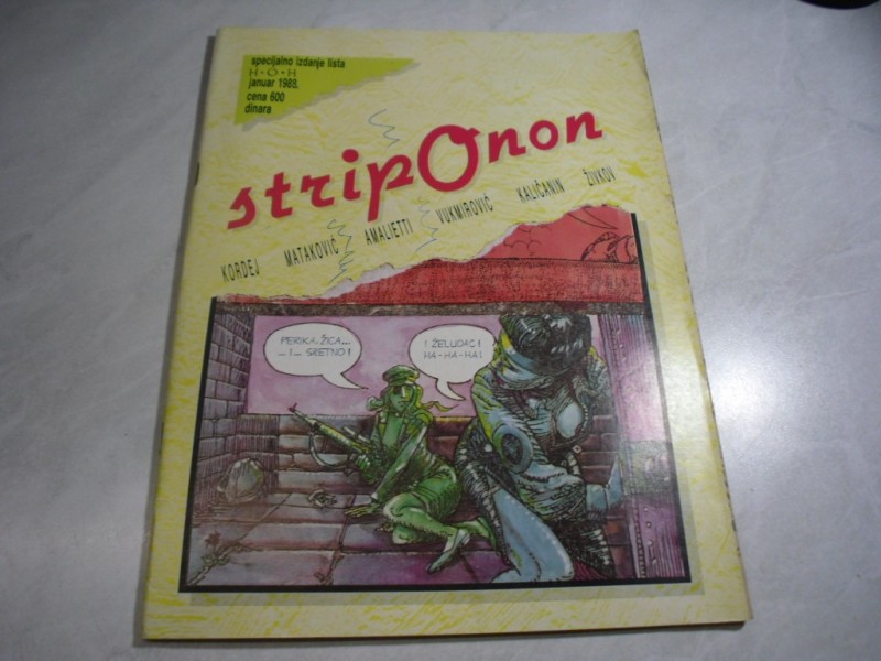 STRIP ONON SPECIJALNO IZDANJE LISTA H-O-H