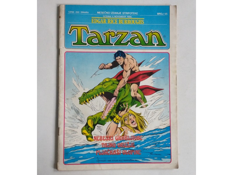 strip TARZAN br. 55 Nebeski grabljivac