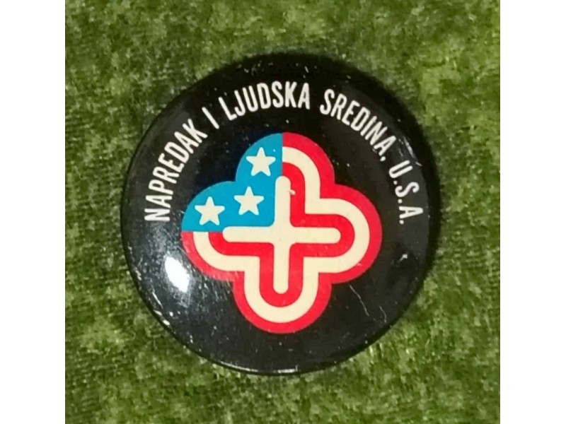 BEDŽ - NAPREDAK I LJUDSKA SREDINA USA.