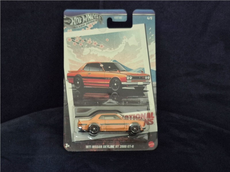 Hot Wheels Silver series Nissan Skyline 2000 GT R