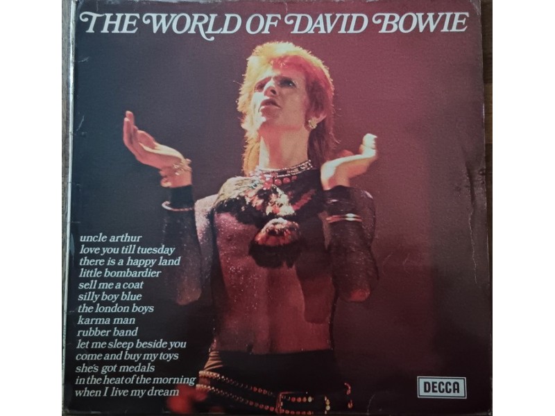 David Bowie-The World of David Bowie Made in UK LP