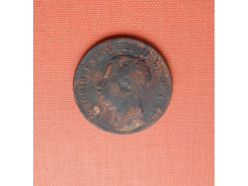ITALIJA 10 CENTISIMI 1866.