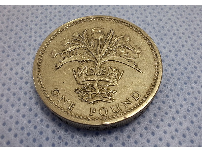 Velika Britanija - One Pound, 1984. ::Elizabeth II::