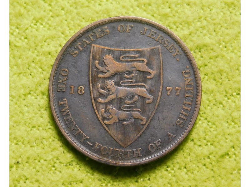 Jersey 1-24 shillings 1877