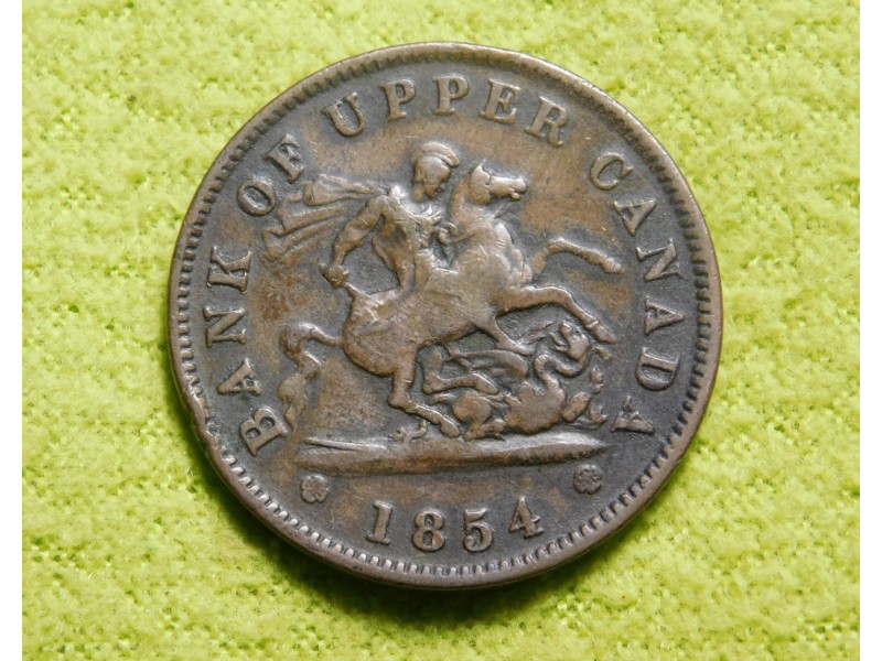 Canada - One penny 1854