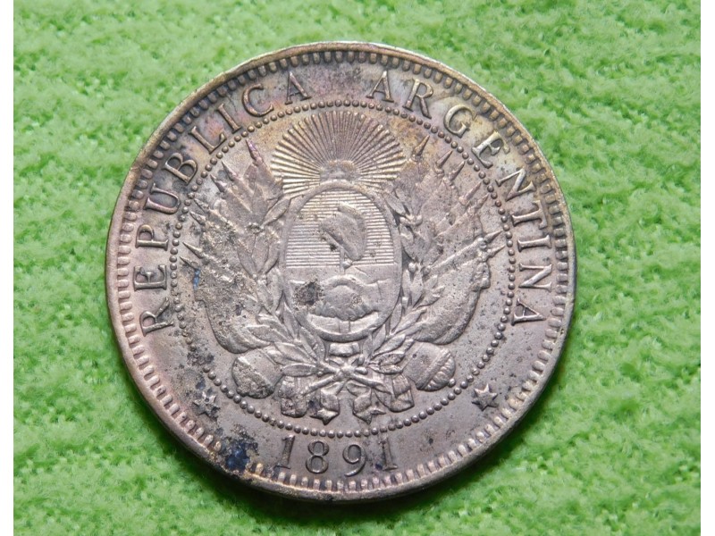 Argentina - 2 (dos) centavos 1891