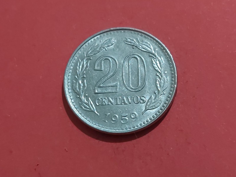 Argentina - 20 centavos 1959 god