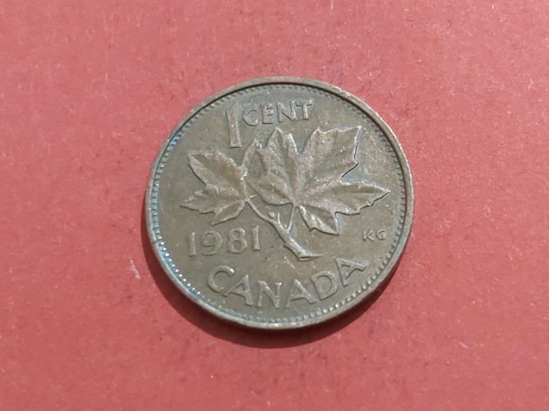 Kanada - 1 cent 1981 god
