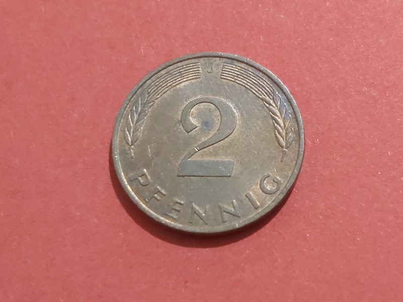 Nemačka - 2 pfennig 1994 god J