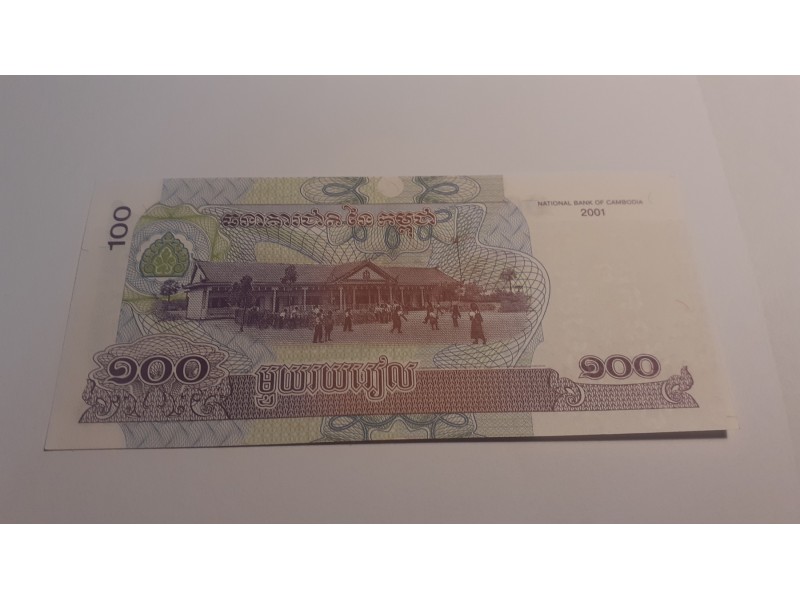CAMBODŽA - 100 RIJALA - 2001