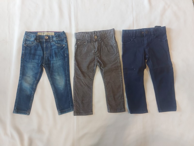 Lot pantalone za dečake 92cm-H&M