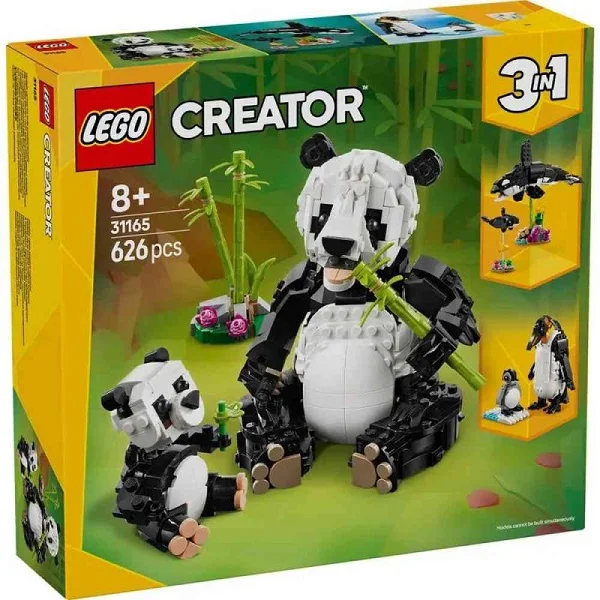 LEGO CREATOR WILD ANIMALS PANDA FAMILY LE31165