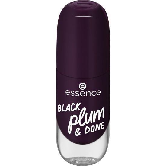 Essence gel za lak nokte 84 BLACK plum & DONE 8ml