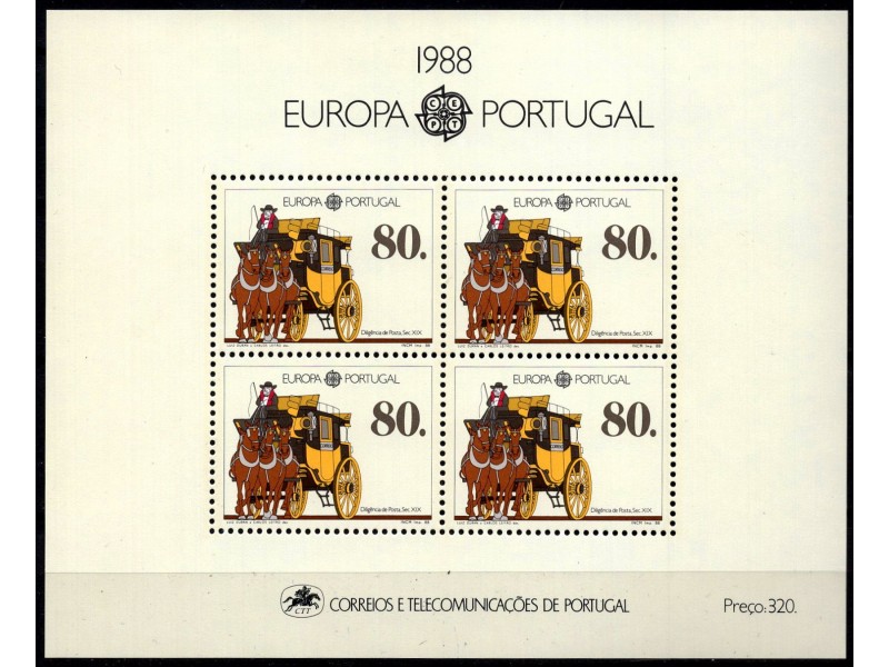 Portugal 1988. CEPT, Blok br. 57