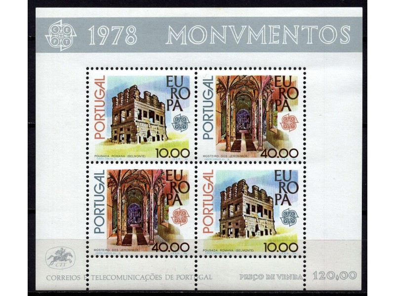 Portugal 1978. CEPT, Blok br. 23