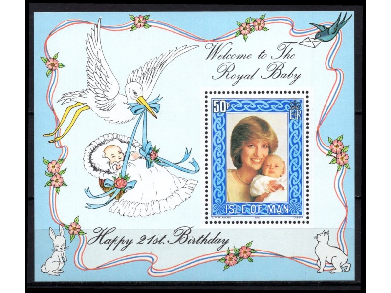 Isle of Man 1982. Blok br. 6