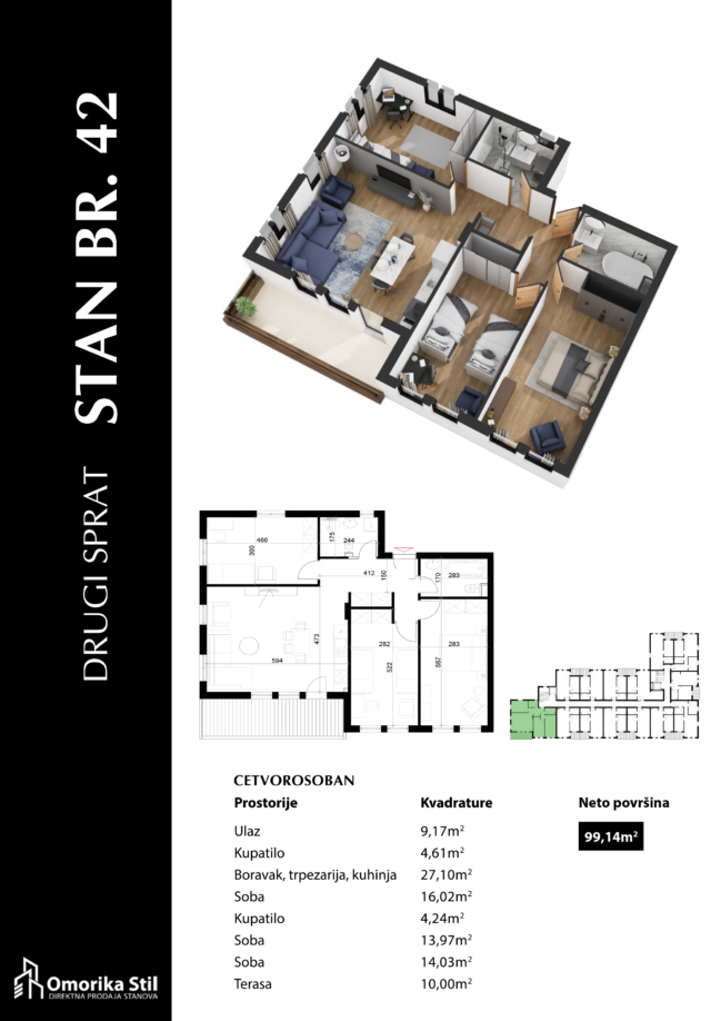 DRUGI SPRAT STAN BR. 42