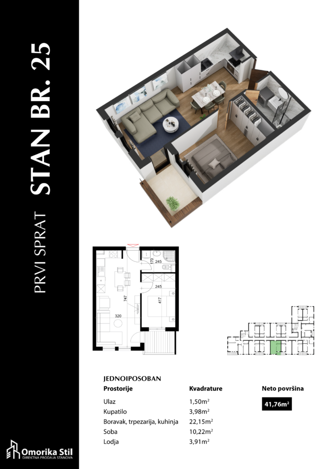 PRVI SPRAT STAN BR. 25