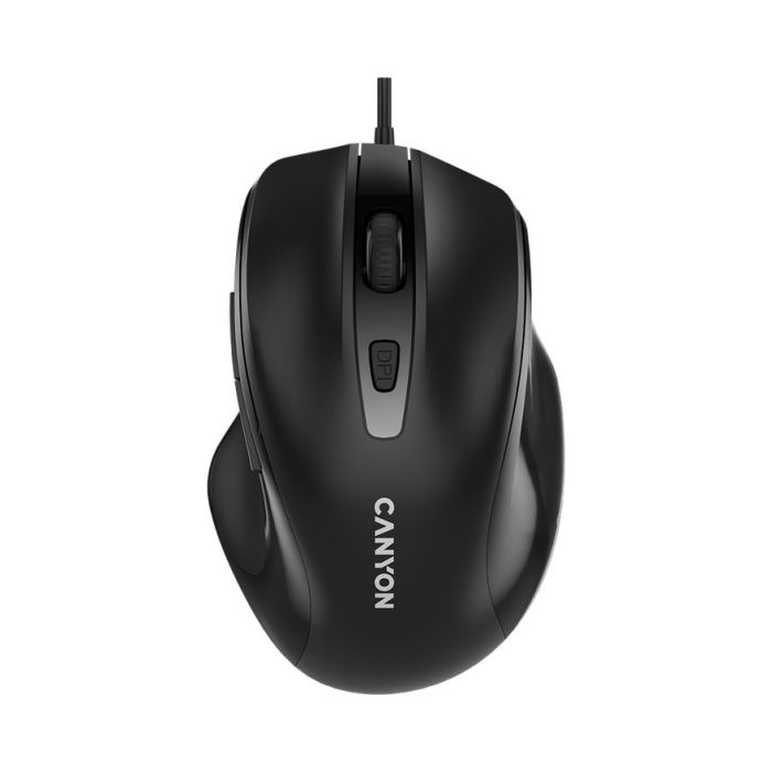 Miš Canyon M-6 Wired Ergonomic Black