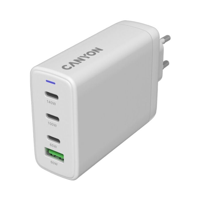 Power Bank Canyon CU140ACC GaN 150W 3xPD 1xQC White