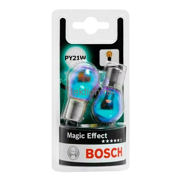 Bosch Magic Effect auto sijalice 12V PY21W blister duo žuta