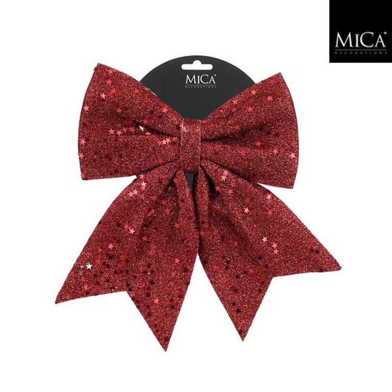 NG dekoracija - BOW 24cm 1181191 - Red - EDL