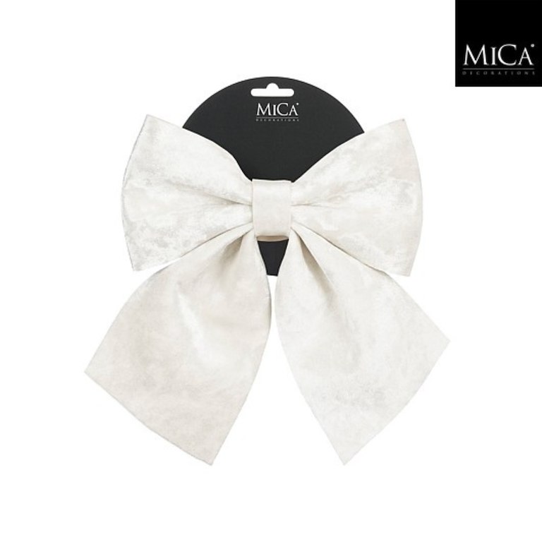 NG dekoracija - BOW 24cm 1181197 - White - EDL