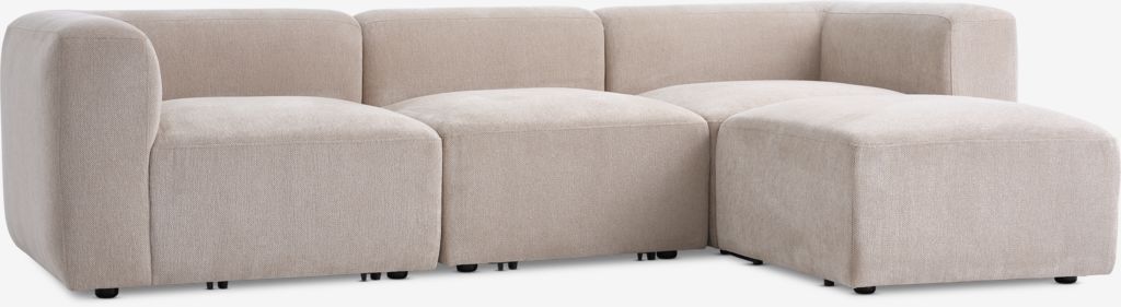 Modularna sofa sa lenjivcem SKEJBY bež tkanina