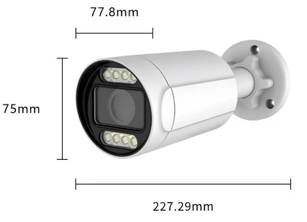CAM-IP5MP-HAY70A GMB Kamera 5 mpix HiEasy App, Human detection, Full Color, Motor Zoom 2.8-12mm, Mic