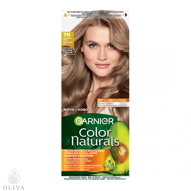 GARNIER COLOR NATURALS N7 FARBA ZA KOSU NUDE DARK BLONDE