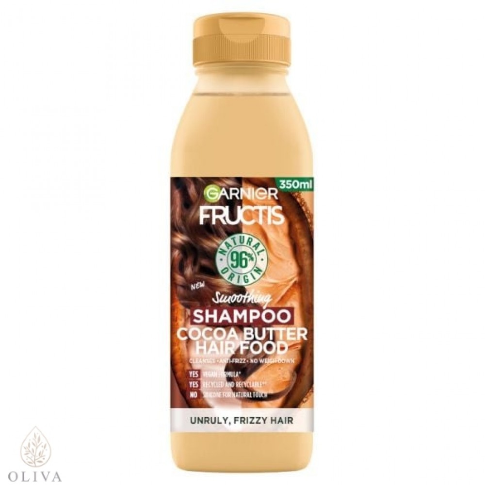 GARNIER FRUCTIS HAIR FOOD COCOA BUTTER ŠAMPON ZA KOSU 350 ML