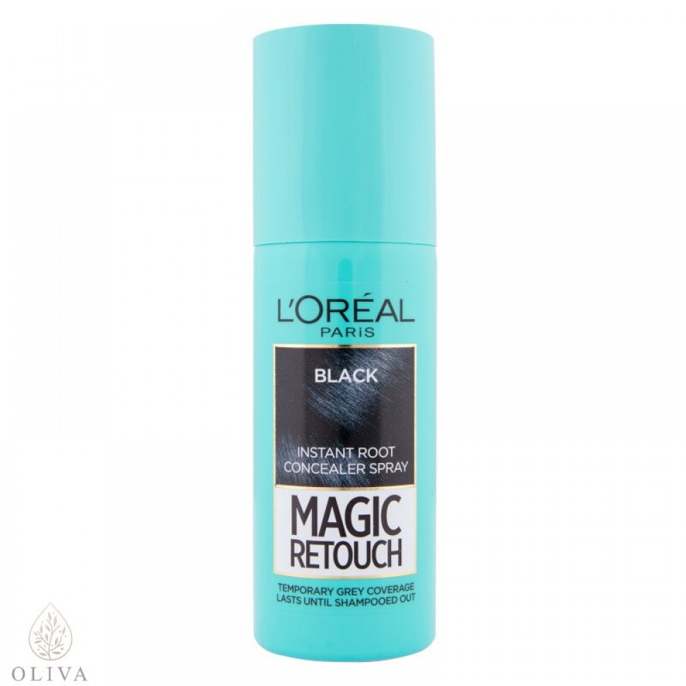 L'OREAL PARIS MAGIC RETOUCH SPREJ ZA PRIVREMENO PRIKRIVANJE IZRASTKA 1 BLACK 75ML