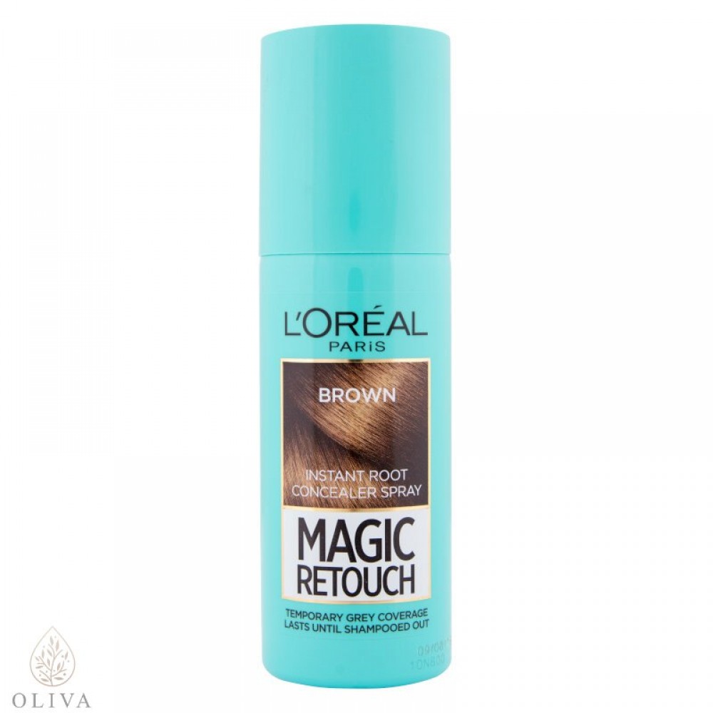 L'OREAL PARIS MAGIC RETOUCH SPREJ ZA PRIVREMENO PRIKRIVANJE IZRASTKA 3 BROWN 75ML