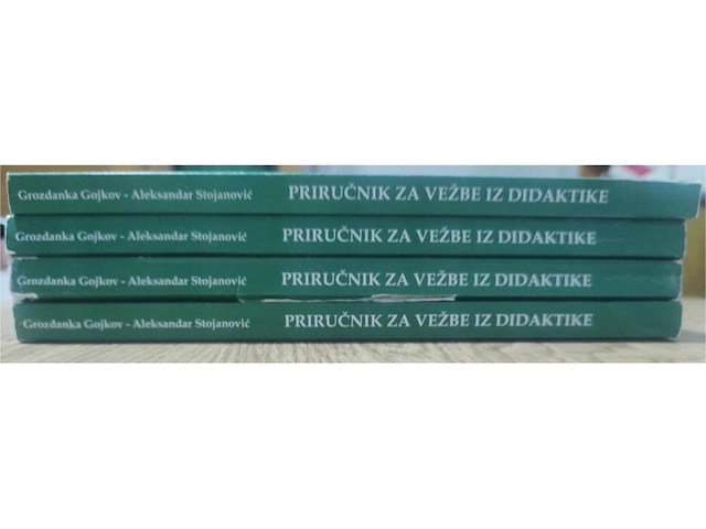 Gojkov ➡️ Prirucnik za vežbe iz didaktike