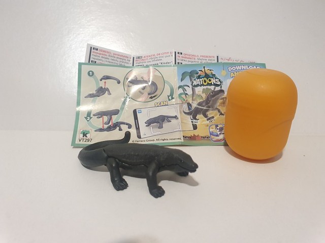 Kinder surprise Natoons Komodo Dragon VT 297