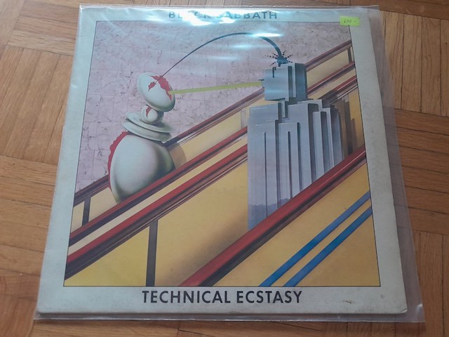 Black Sabbath - LP Technical ecstasy / Italy print